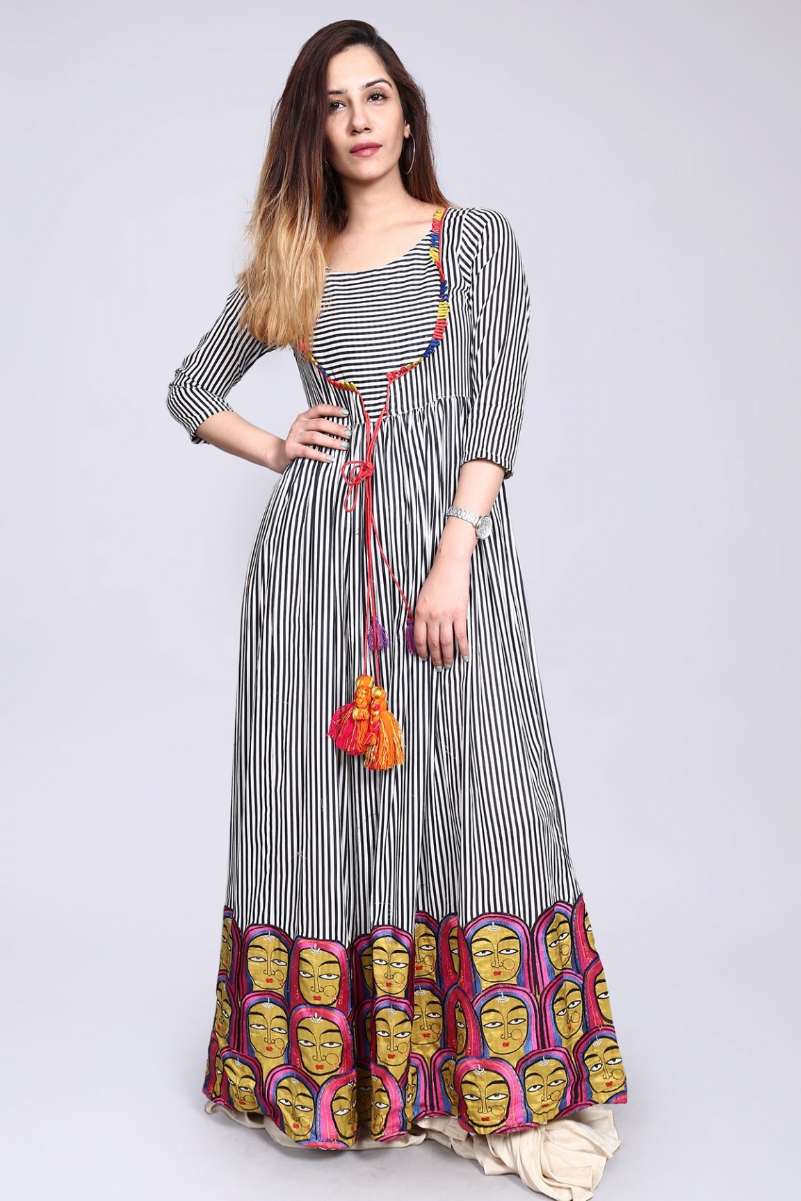 Pastel green vintage glore ready to wear dress by Generation part wear ...