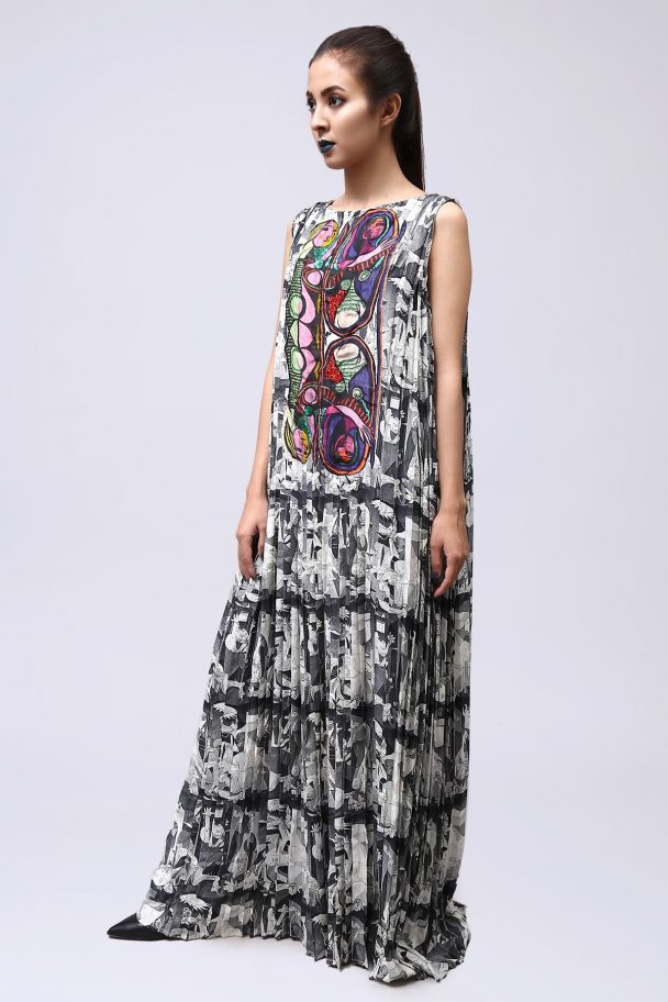 Pastel green vintage glore ready to wear dress by Generation part wear ...