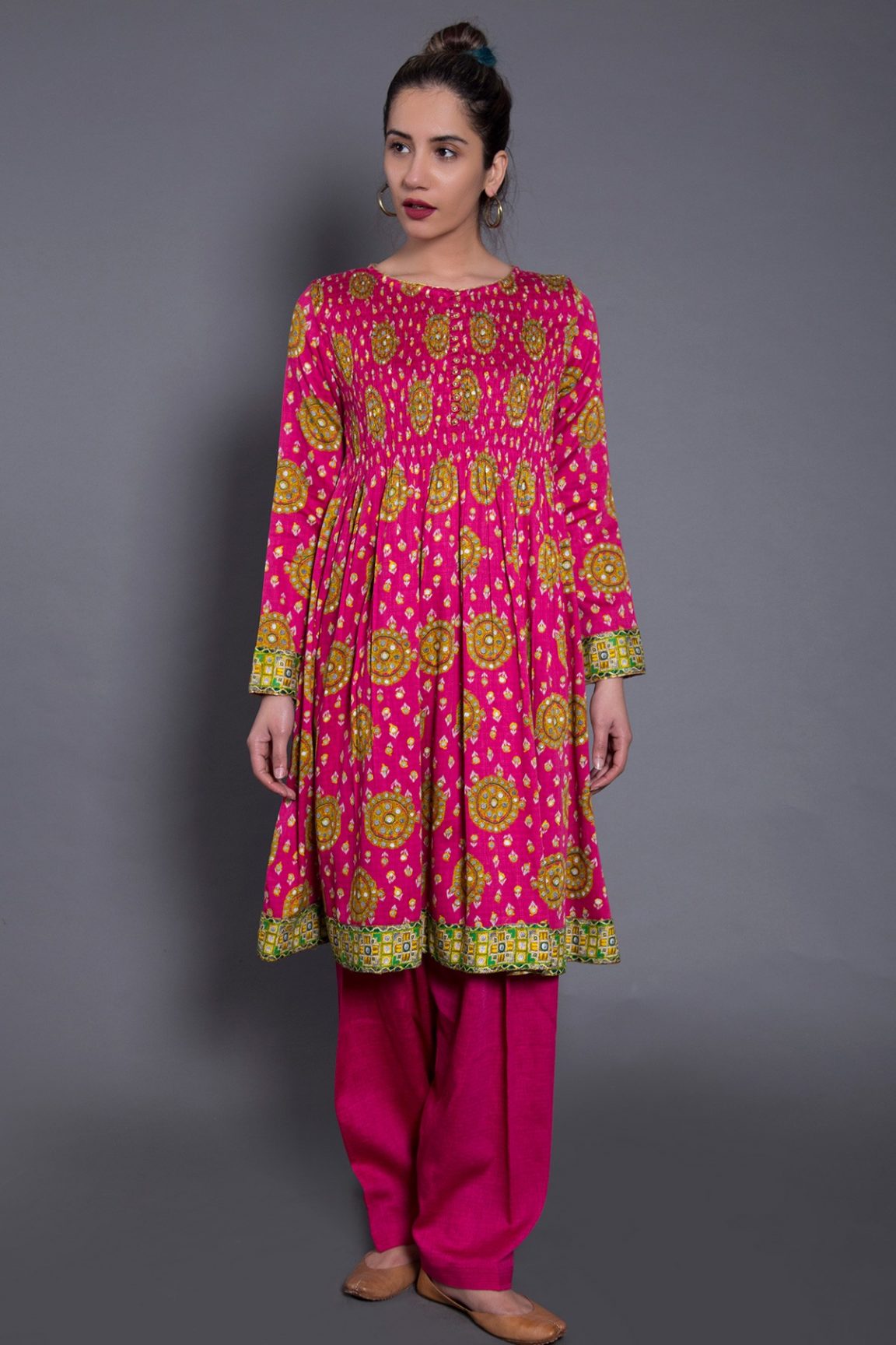 Pink 2 piece ready to wear dress by Generation winter collection 2019 ...
