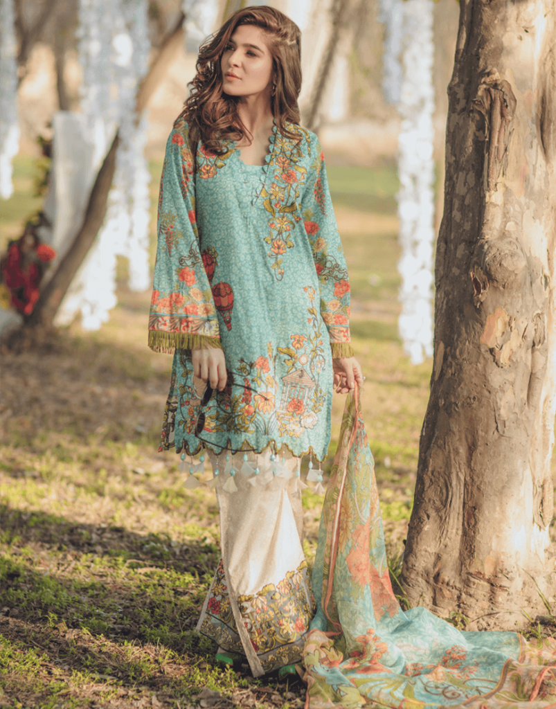 9 Beautiful Pakistani Lawn Suits by Rang Rasiya Summer Collection 2019 ...